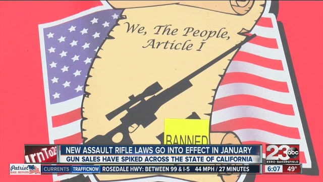 New California assault rifle laws go into effect in January - turnto23 ...