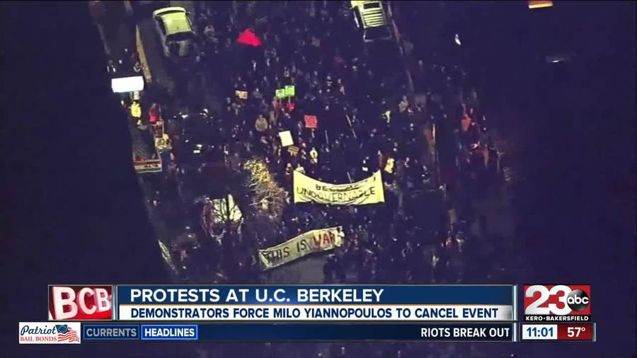 Milo Yiannopoulus responds to UC Berkeley protests in a YouTube video ...