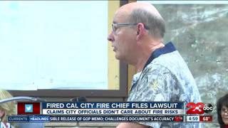 Former Cal City Fire Chief Justin Vincent files lawsuit against city ...