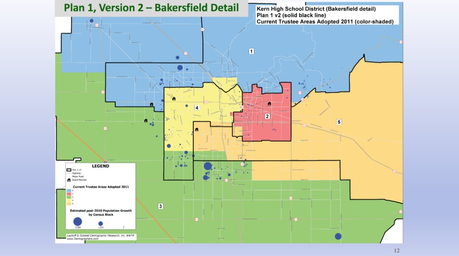 Dolores Huerta Foundation releases proposed district maps presented to the KHSD’s Board of ...