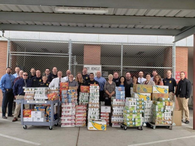 Bakersfield Police Department donates over 4,000 cans of food to CAPK ...